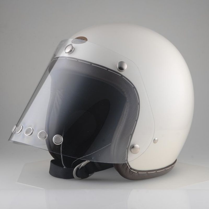 Wind Shield vintage helmet 60's ชิวกันลม กันฝน หมวกกันน็อควินเทจ ...