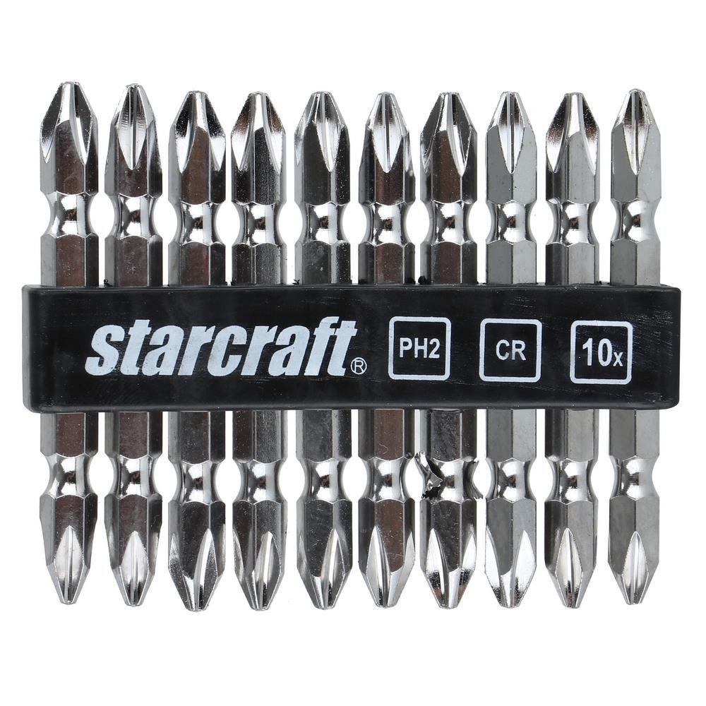 DOUBLE-ENDED ดอกไขควง หัวสลับ STARCRAFT 700138 65MM 10EADOUBLE-ENDED ...