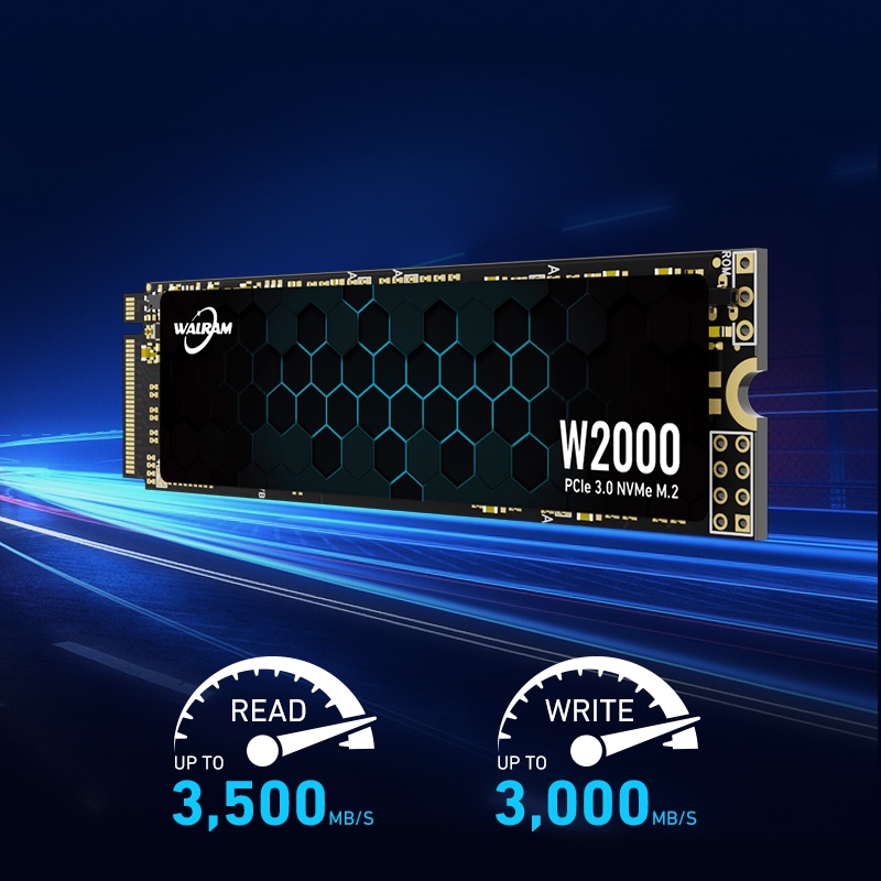 Walram NVMe PCIe Gen3x4 M.2 2280 SSD Read 2600MB/s Write 1700MB/s ...
