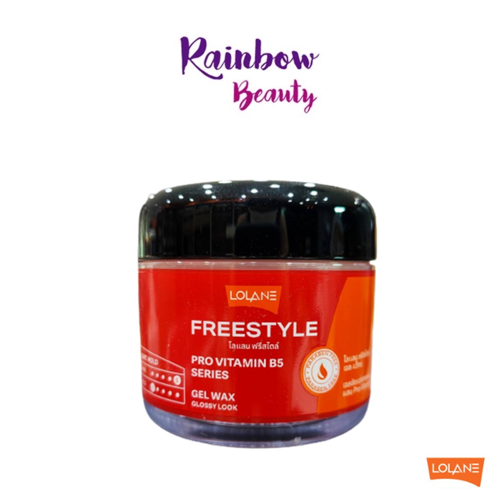 Lolane free style gel wax 60 g. โลแลน ฟรีสไตล์ เจล แว็กซ์ เนื้อแว๊กซ์ ...