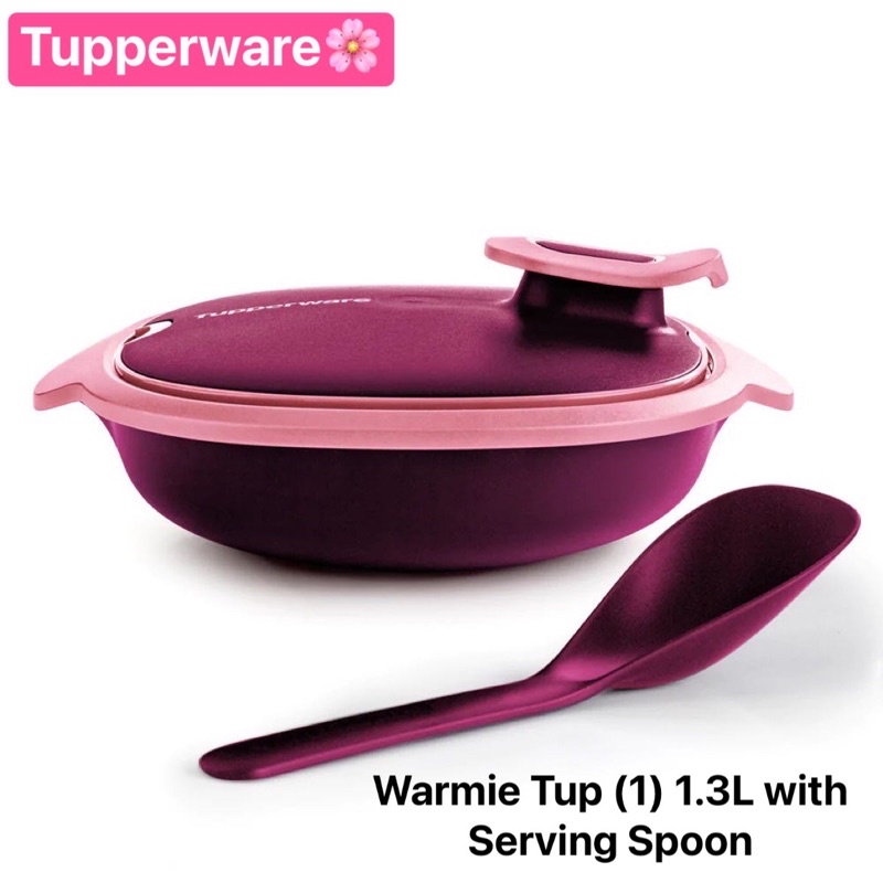 Tupperware รุ่น Warmie Tup ขนาด 1.3L with Serving Spoon | Shopee Thailand