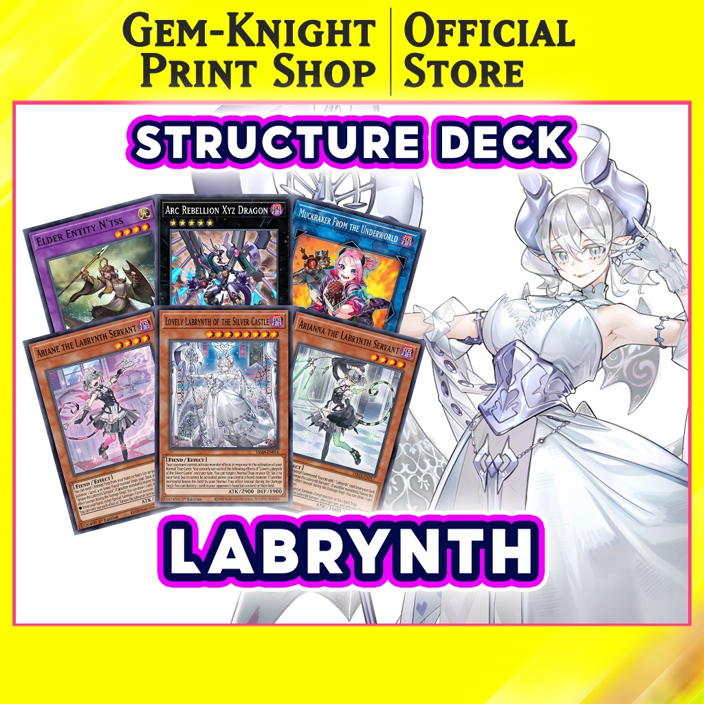 [โพสต์การพิมพ์] Yugioh Deck Deck Deck Deck - Labrynth - Structure Deck ...