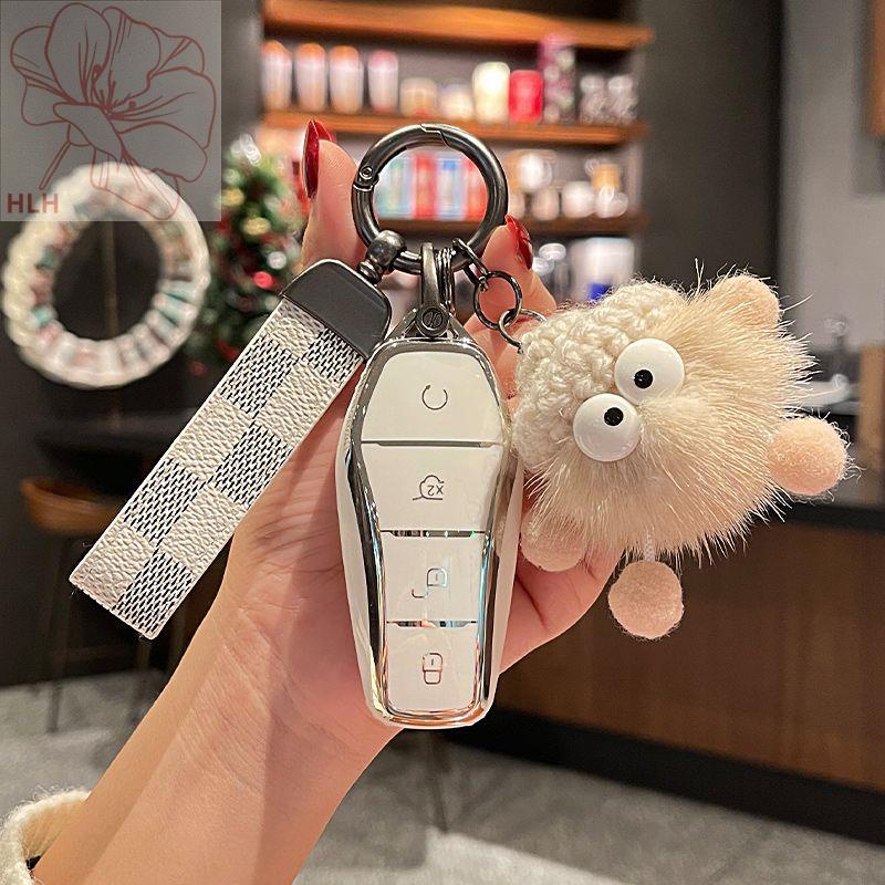 BYD Han ชุดกุญแจปลาโลมาหญิง Qin Song plusdmi หยวน pro Tang dmi/ev เรือพิฆาต 05 หัวเข็มขัดพิเศษ ...