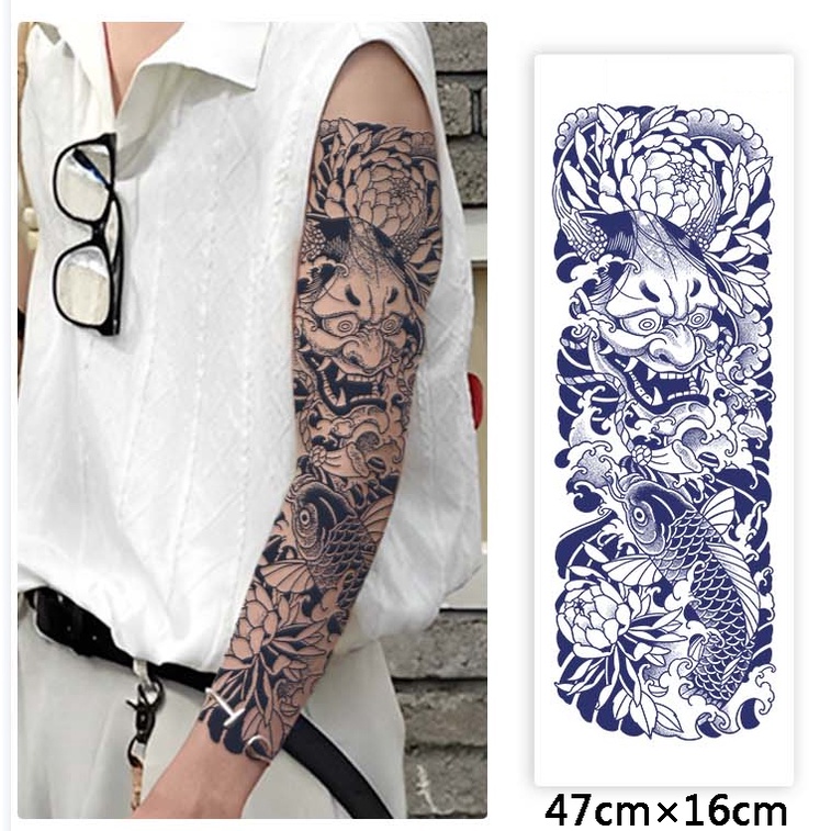【COCO Magic tattoo】สติกเกอร์รอยสักชั่วคราว กึ่งถาวร กันน้ํา ติดทนนาน 15 ...