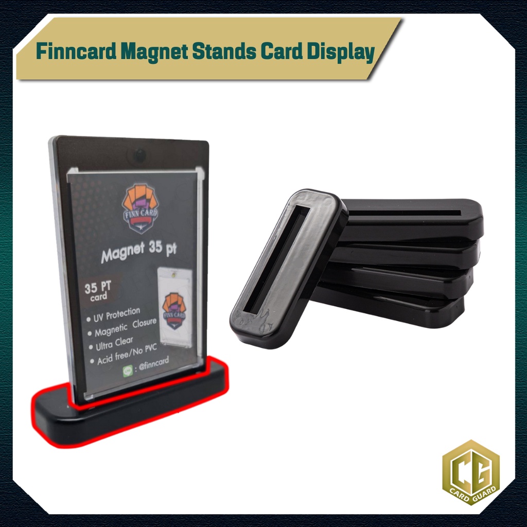 [Card Guard] Finncard ขาตั้งเคส Magenet 35pt ใช้โชว์การ์ด สามารถใช้ได้ทั้งกรอบ Magnet | Shopee ...