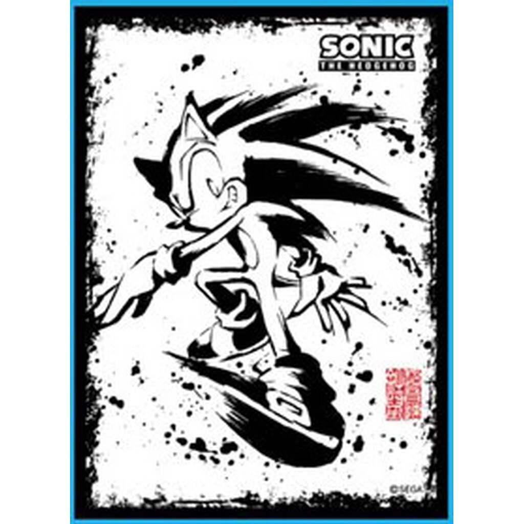 Character Sleeve Sonic the Hedgehog "Ink Painting, Supersonic Hedgehog ...
