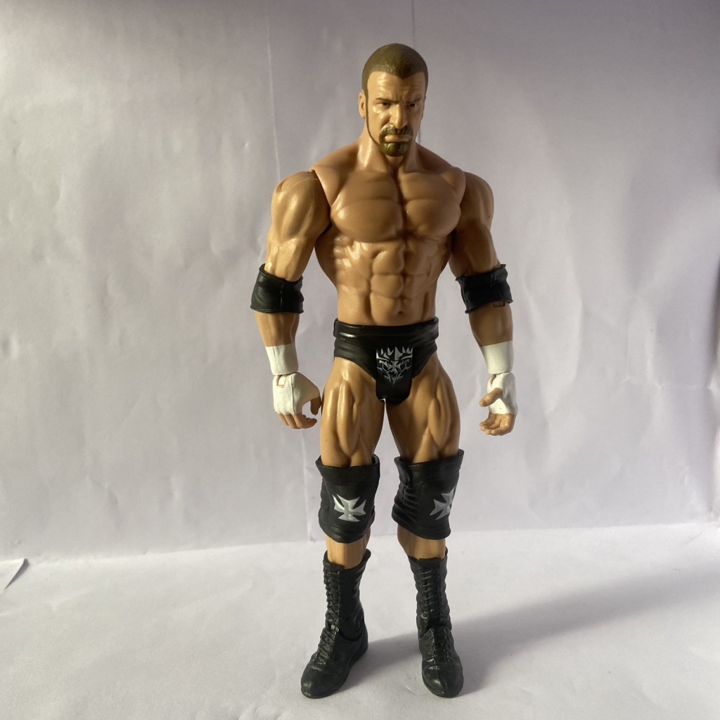ขายร้อน WWE Mattel HHH Triple H Wrestling ตุ๊กตาเครื่องประดับรูปชํารุด ...