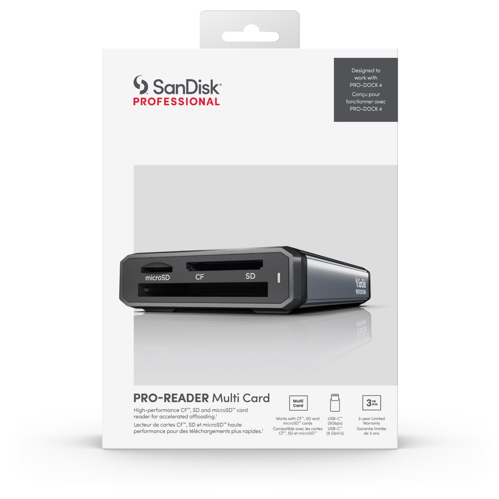 SanDisk Professional PRO-READER Multi Card (SDPR3A8-0000-GBAND) ประกัน ...