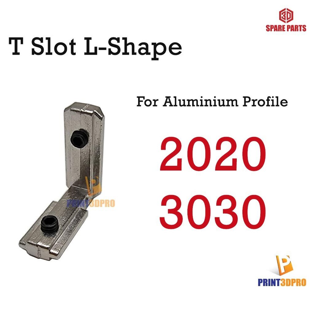 T Slot L Shape 2020 3030 Series Aluminum Profile Interior Corner ...