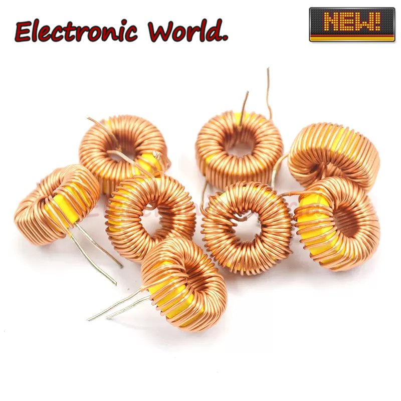 แหวนแม่เหล็กเหนี่ยวนํา 47UH 22 33 100 220 470UH 3A 6A LM2596 5 ชิ้น ...