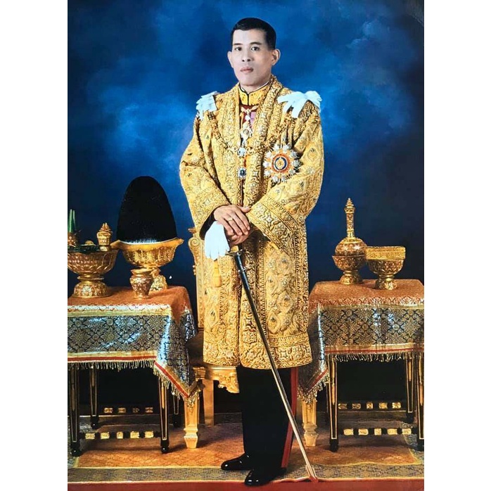 ภาพมงคล ร.10 รูปภาพติดผนัง ขนาดภาพ 15x21 นิ้ว หรือ ( 38 cm. x 54 cm ...