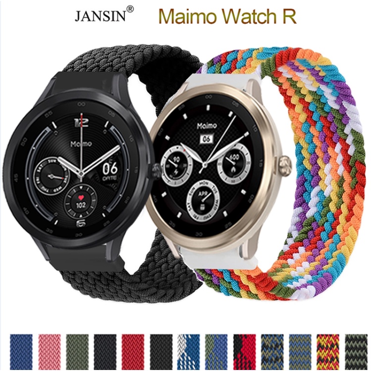 Jansin สายนาฬิกา Maimo Watch R ชนิดผ้าถัก สายเดี่ยว สำหรับ Maimo Smart ...