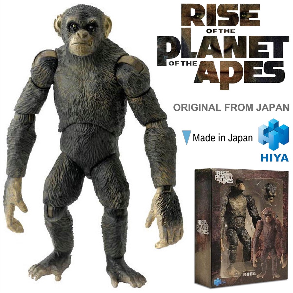 ของแท้ Hiya Toys Rise of the Planet of the Apes บุกพิภพมนุษย์วานร Koba ...