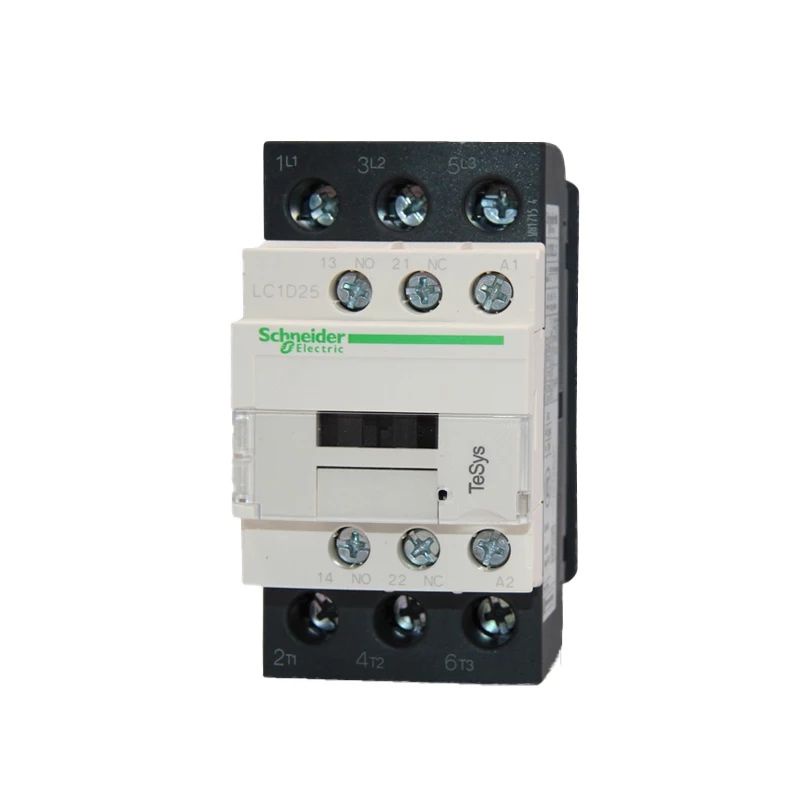 Schneider LC1D25 LC1D25M7 220VAC AC 3เฟสAC Contactor 3P 25Aขดลวดแรงดันไฟฟ้า220Vac 50/60Hz LC1D25 ...