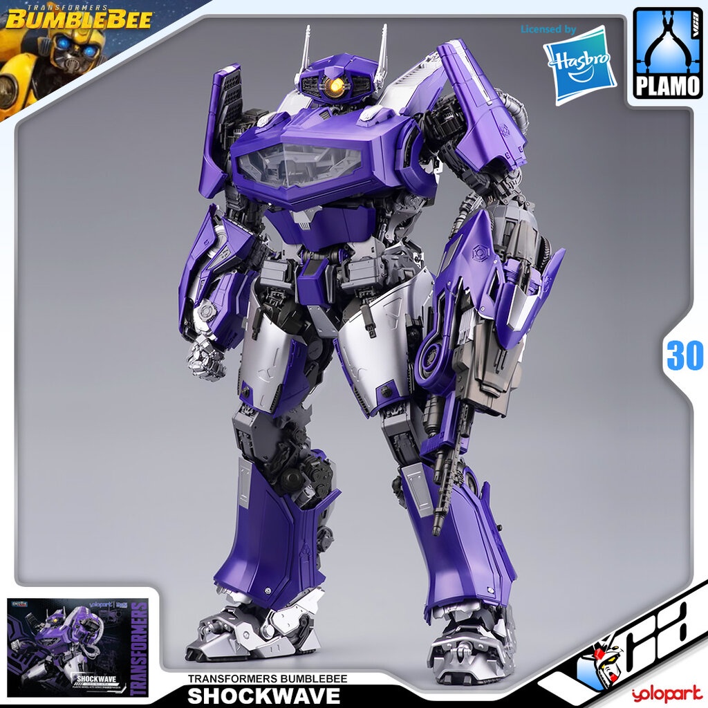 VCA ⭐️ YOLOPARK SOSKILL TRANSFORMERS BUMBLEBEE SHOCKWAVE โมเดล บัมเบิ้ ...