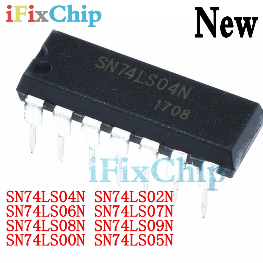 วงจรรวม SN74LS04N 74LS04N 74LS04 HD74LS04P SN74LS00N SN74LS02N ...