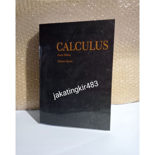 หนังสือ Calculus โดย Michael Spivak | Shopee Thailand