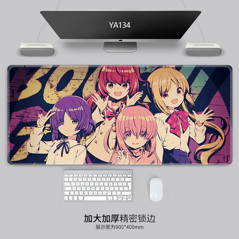 BOCCHI THE ROCK! Mouse pad oversized anime Two-Dimensional BOCCHI sauce ...