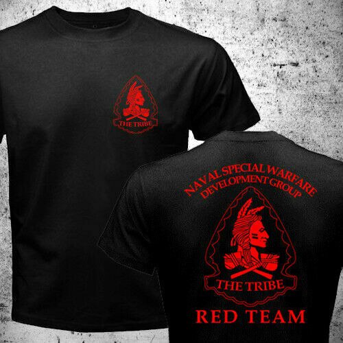 Nswdg Seal กองกําลังพิเศษ The Tribe Red Team Sniper T เสื้อ 100 Cotton ...