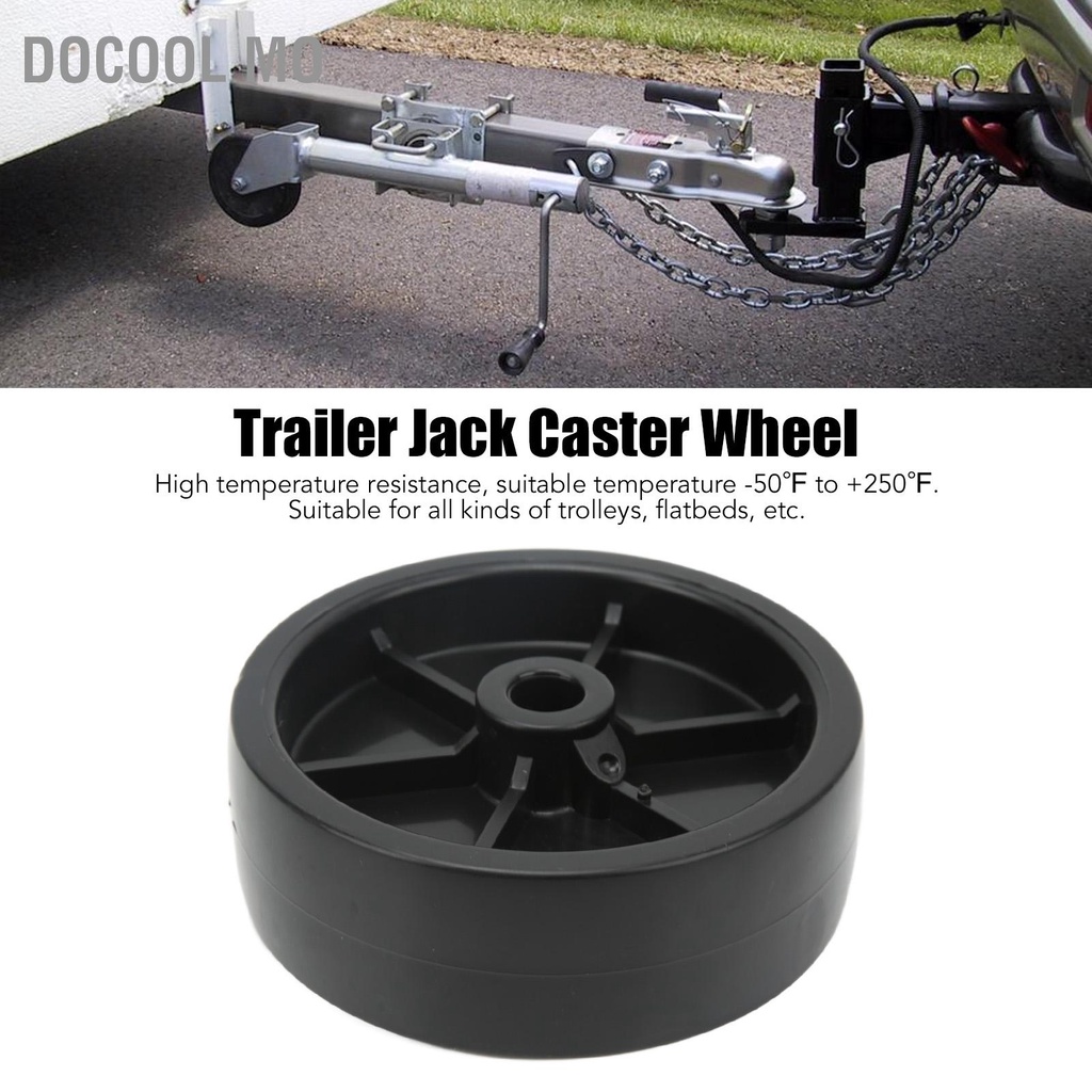 Docool Mo รถพ่วงขนาด 6 นิ้ว Jack Wheel 1200LB ความสามารถในการรับน้ำหนัก ...