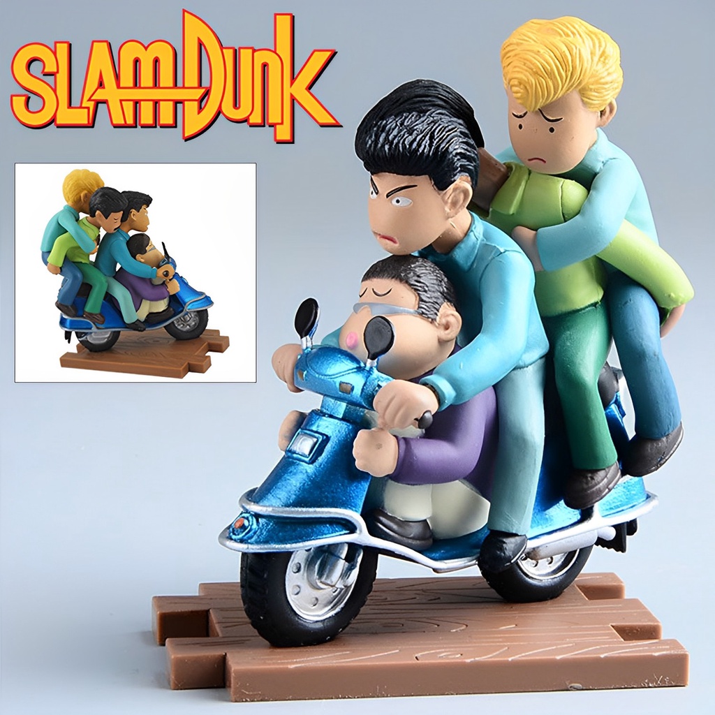 ฟิกเกอร์ SlamDunk สแลมดังก์ Basketball Yohei Mito + Nozomi Takamiya + Chuichirou Noma + Yuji ...