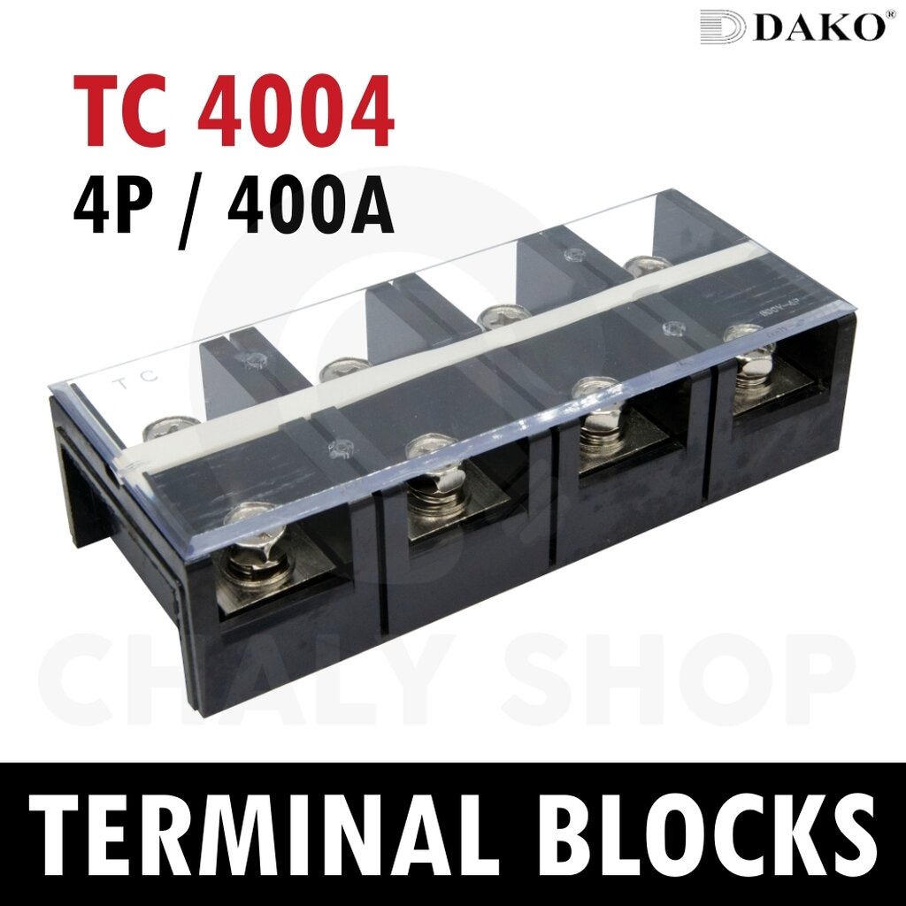 DAKO® TC 4004 4P 400A เทอร์มินอล (Terminal Blocks) | Shopee Thailand