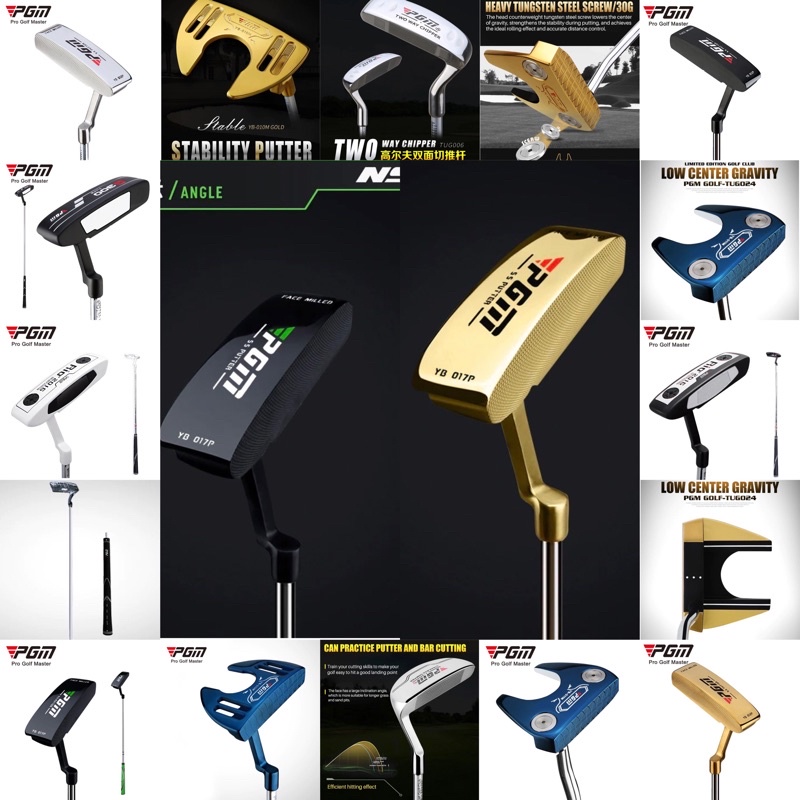 รวมไม้กอล์ฟพัตเตอร์ และ ชิปเปอร์ ของ PGM Putter and Chipper Golf ...