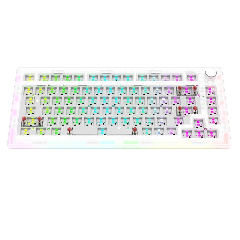 Dk75 ชุดปะเก็นคีย์บอร์ดเล่นเกม แบบใช้สาย RGB DIY | Shopee Thailand