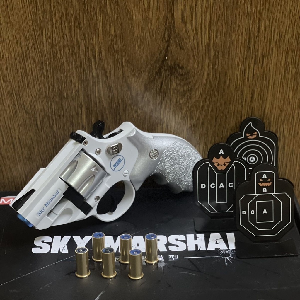 SKY Sky Law ตำรวจรุ่น Cube ไฟต่อเนื่องปืนลูกโม่ไข่อ่อนนุ่มต่อเนื่องโลหะ ...