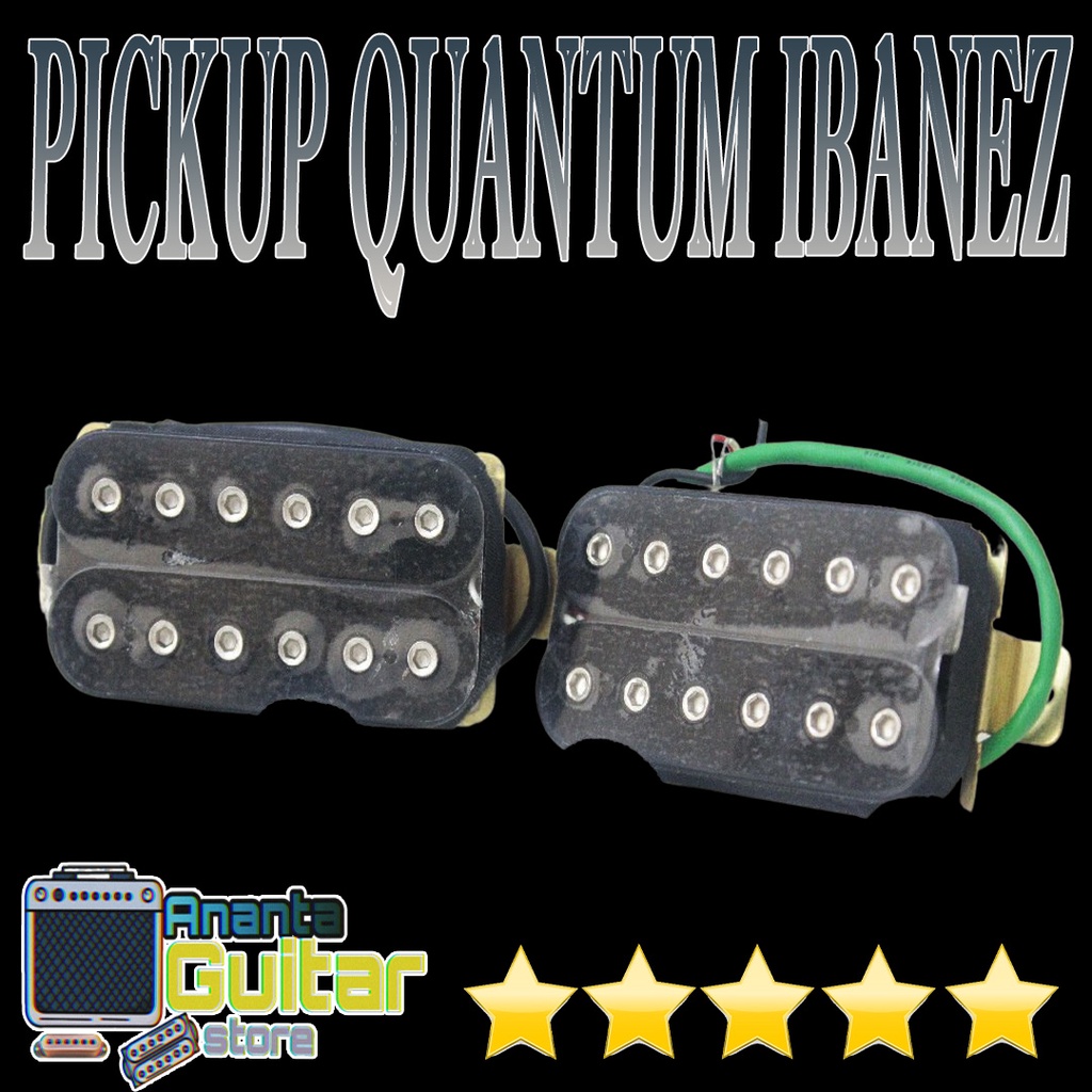 Pickup quantum ibanez humbucker HH BRIDGE และคอ ibanez rg ของแท้ พรีเมี ...