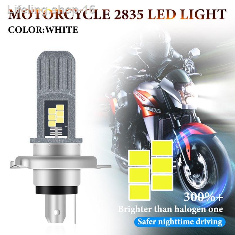 ใหม่ ☂ไฟหน้ารถจักรยานยนต์ LED T19 H6 Motor P15D H4 BA20D H6M DC AC 12 ...