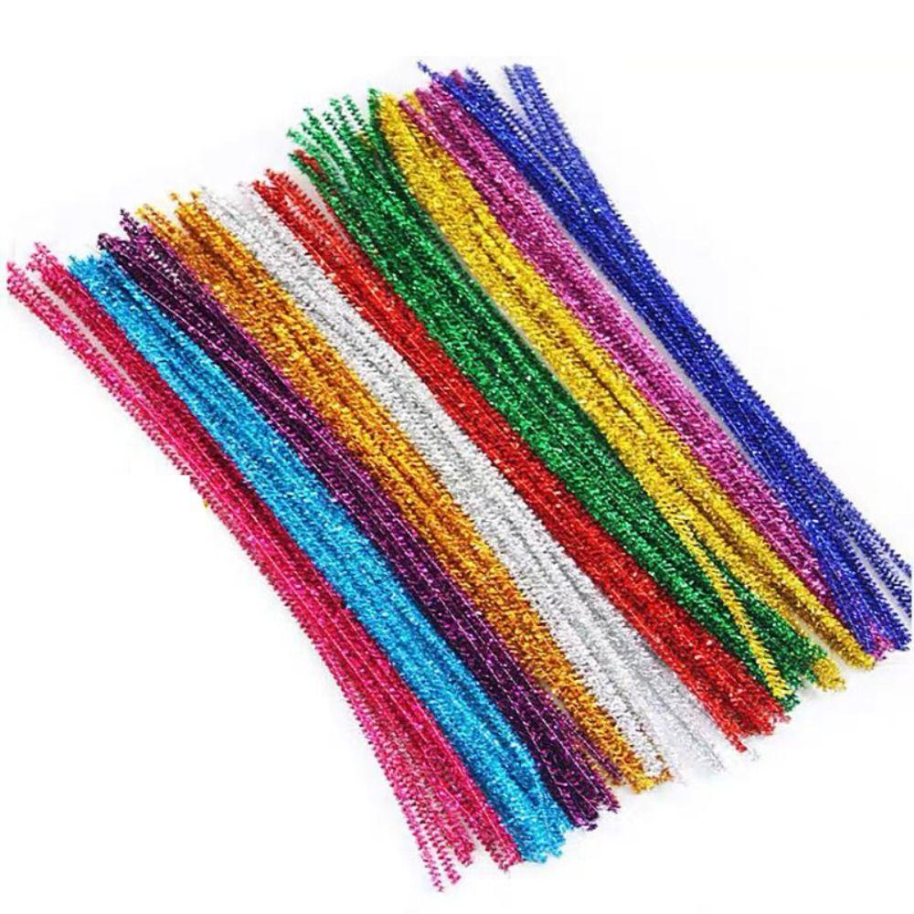 Mocho ท่อสเต็ม Chenille Sticks แฮนด์เมด DIY สีรุ้ง ของเล่นเสริมการเรียน ...