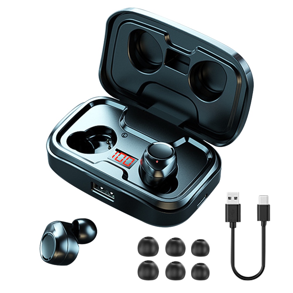 หูฟังบลูทูธ TWS-X10P ของแท้ หูฟังไร้สาย เสียงชัด เบสแน่น (แบตอึด 3500mah) True wireless หูฟังบล ...