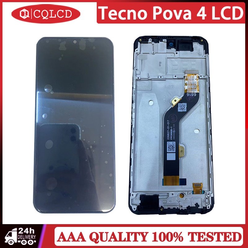Tecno Pova 4 LG7 อะไหล่หน้าจอ LCD พร้อมกรอบหน้าจอ แบบเปลี่ยน | Shopee ...