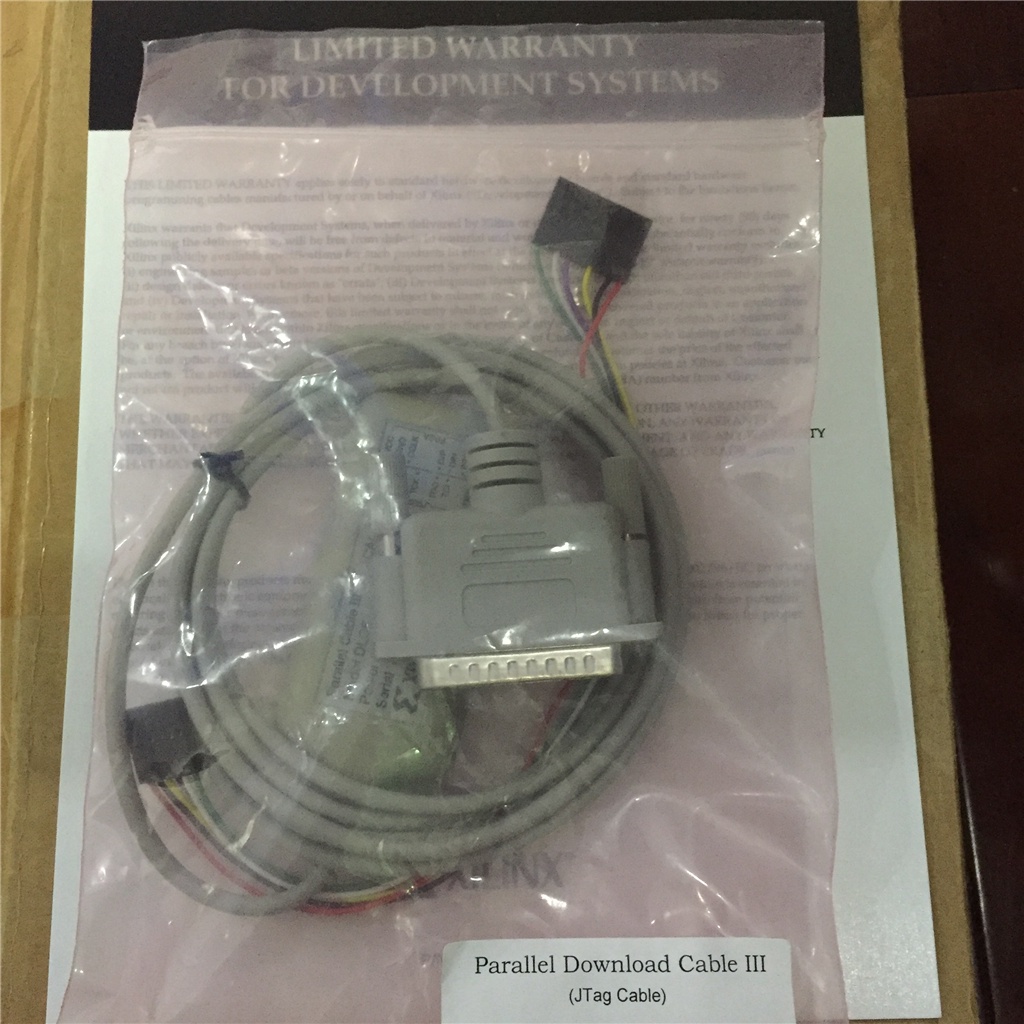 Xilinx สายเคเบิลขนาน III DLC5 พอร์ตขนาน ตัวดาวน์โหลด jtag HW-PC-III ...