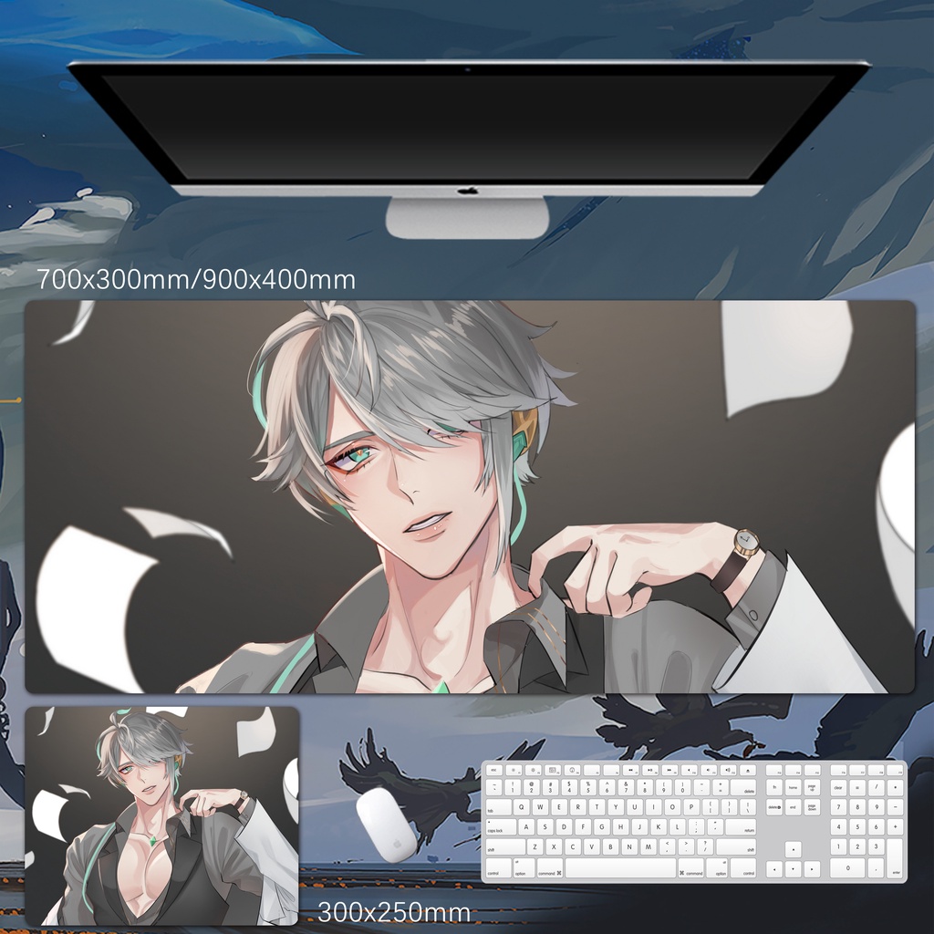 Alhaitham mouse pad Genshin Impact Xiao table pad anime Wanderer ...