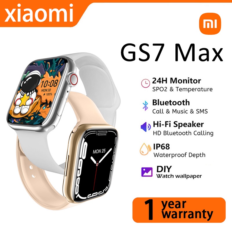 2023 Smartwatch สมาร์ทวอทช์ รองรับภาษาไทย GS7 MAX Smart Watch กันน้ํา บลูทูธ กีฬา สมาร์ทวอทช์ ...