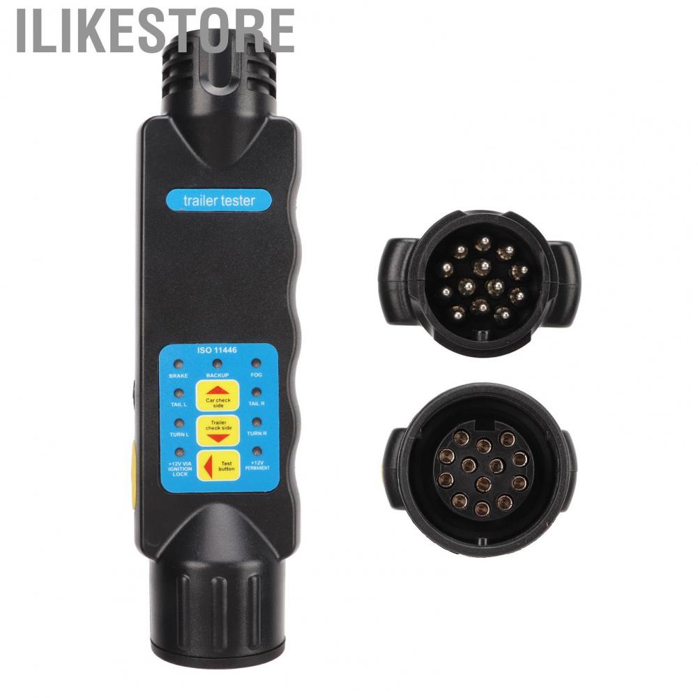 Ilikestore Trailer Light Plug Socket Wiring Test Trailer Tester Impact ...