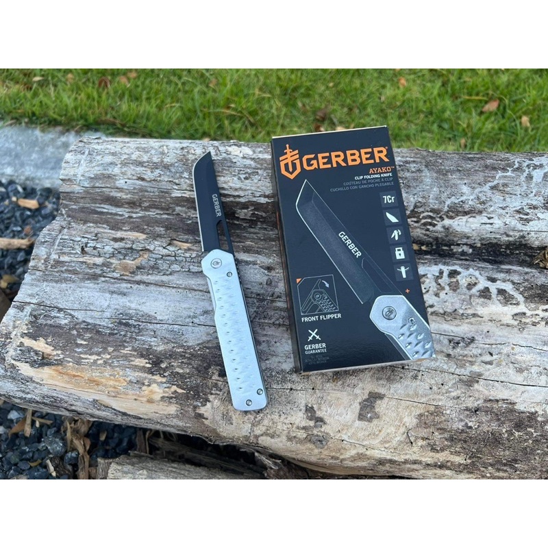 GERBER AYAKO FOLDING POCKET - SILVER | Shopee Thailand