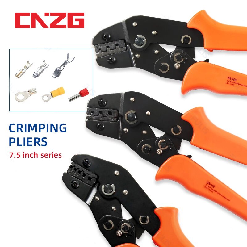 ytj SN-02C SN-28B/48B Mini Hand Crimping Tool Crimper ปรับ Crimper คีม ...