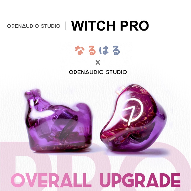 Openaudio WITCH PRO 1DD+1BA ชุดหูฟังอินเอียร์ไฮบริด IEMs Hifi 0.78 มม. ถอดออกได้ | Shopee Thailand