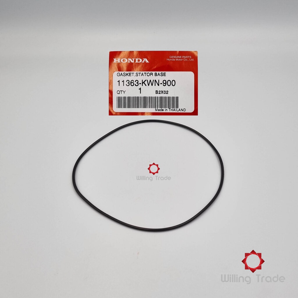 ปะเก็นฐานชุดขดลวดสเตเตอร์ (B370) HONDA: (11363-KWN-900) CLICK125Iทุก ...