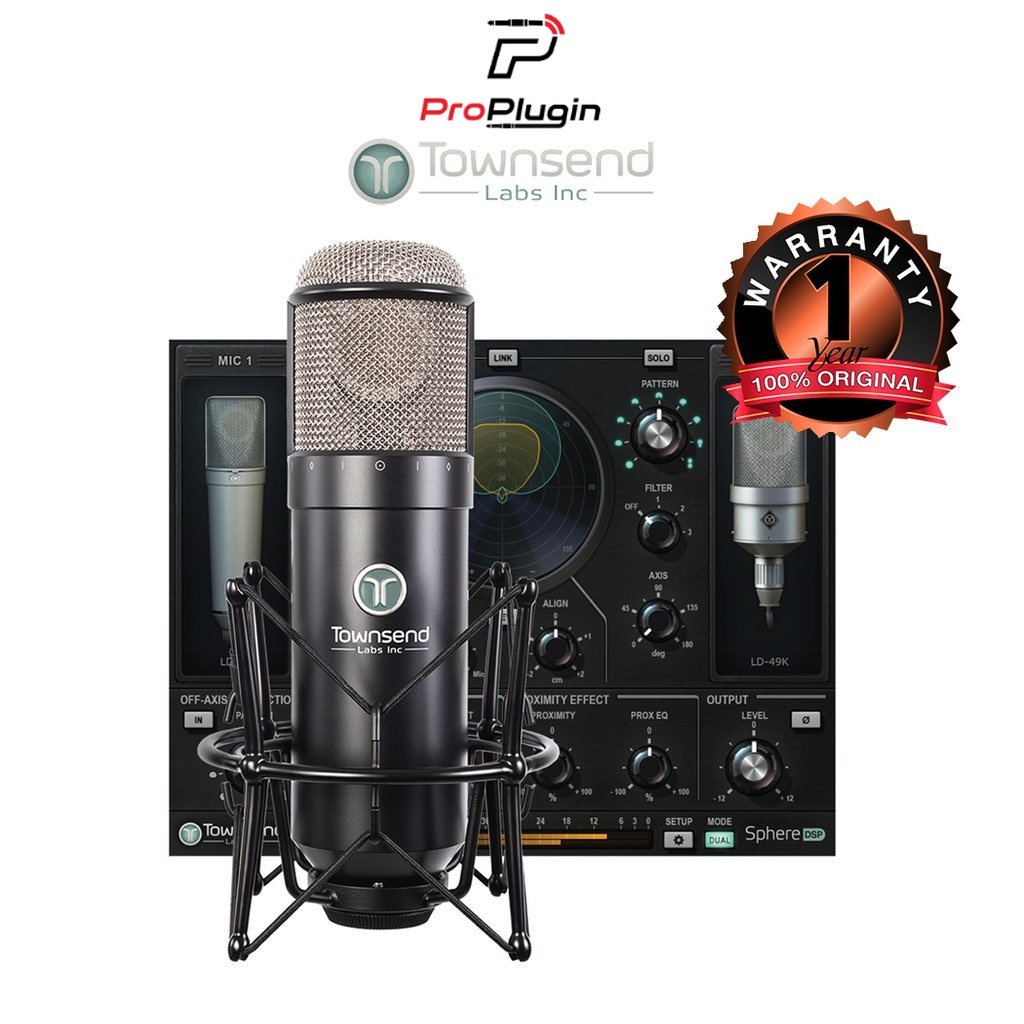 Townsend Labs Sphere L22 condenser microphones ไมค์บันทึกเสียง คุณภาพสูง (ProPlugin) | Shopee ...