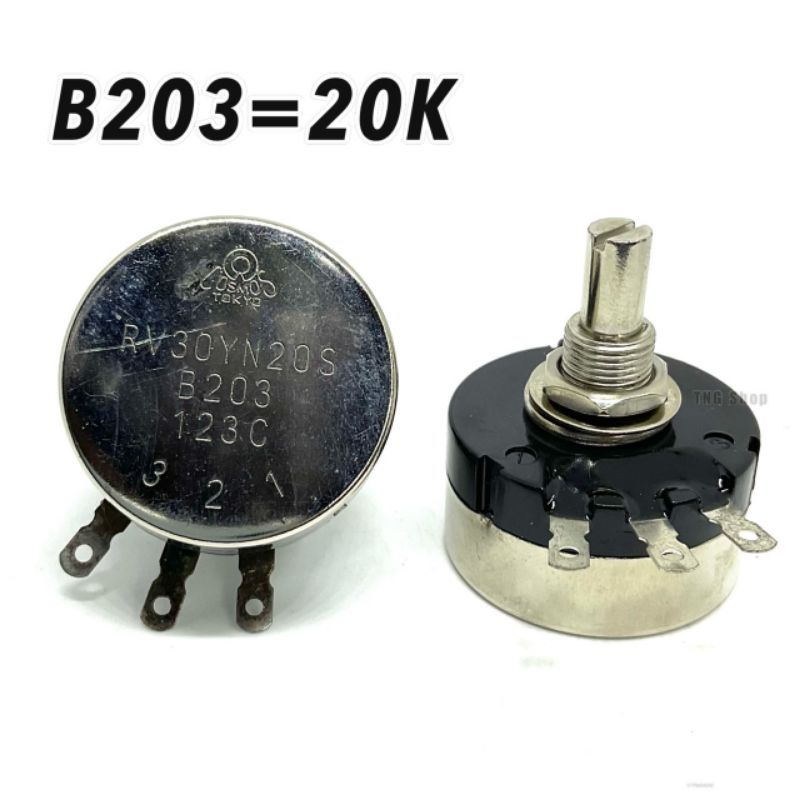 VR วอลลุ่ม RV30YN20S ส่งไทย🇹🇭 มี1K,2K,3K,5K,10K,20K,30K,50K,100K,200K ...