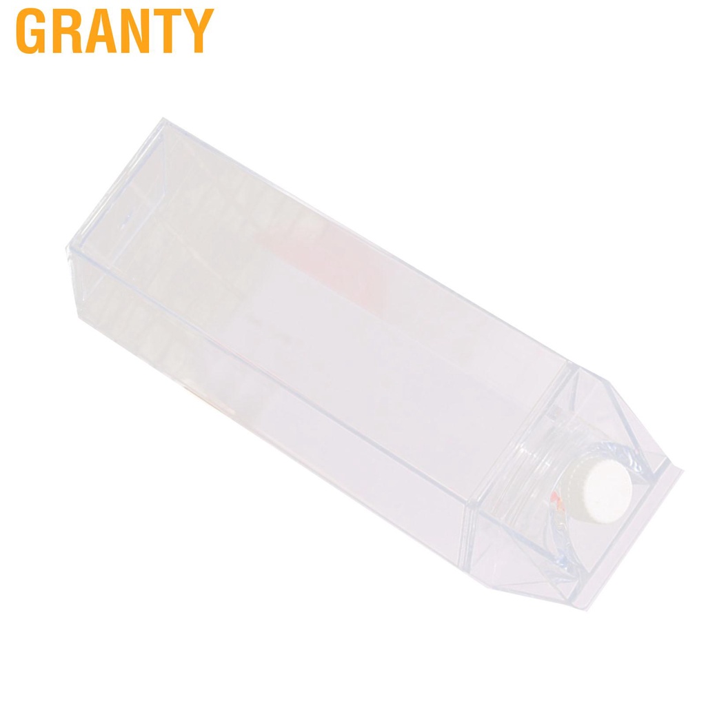 Granty Milk Carton Water Bottle Large Capacity Sealed Leakproof Food ...