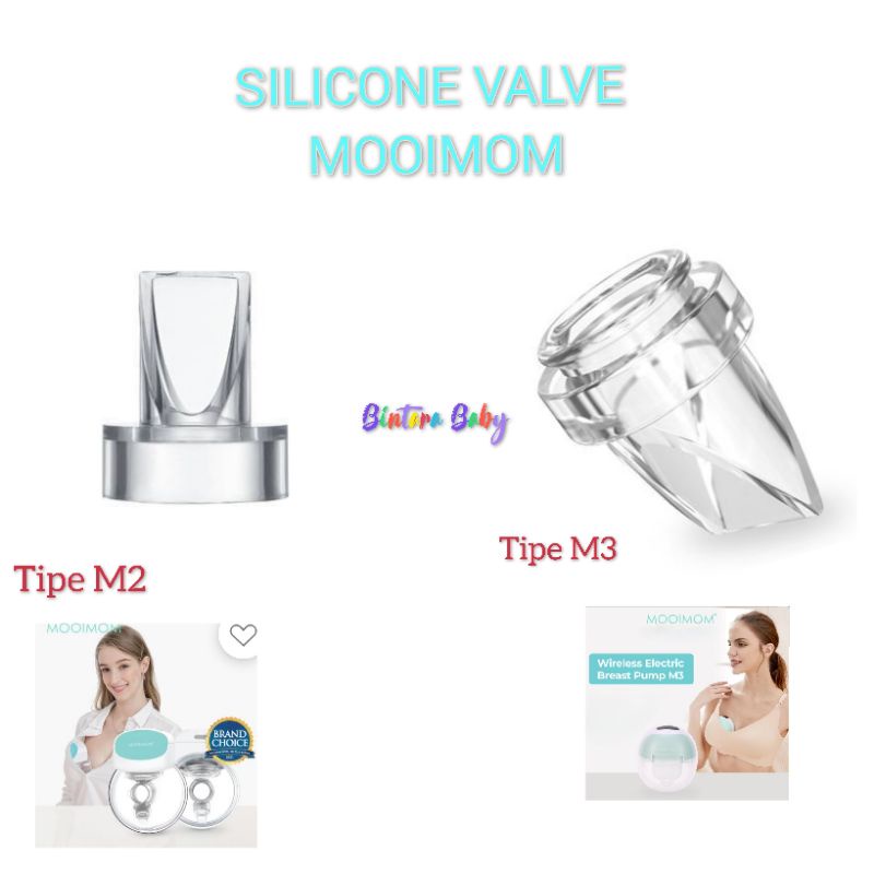 Moomom อะไหล่วาล์ว Duckbill เครื่องปั๊มนมไฟฟ้าไร้สาย/Mooimom Breast ...
