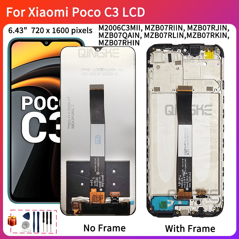 หน้าจอ LCD สําหรับ Xiaomi Poco C3 | Shopee Thailand