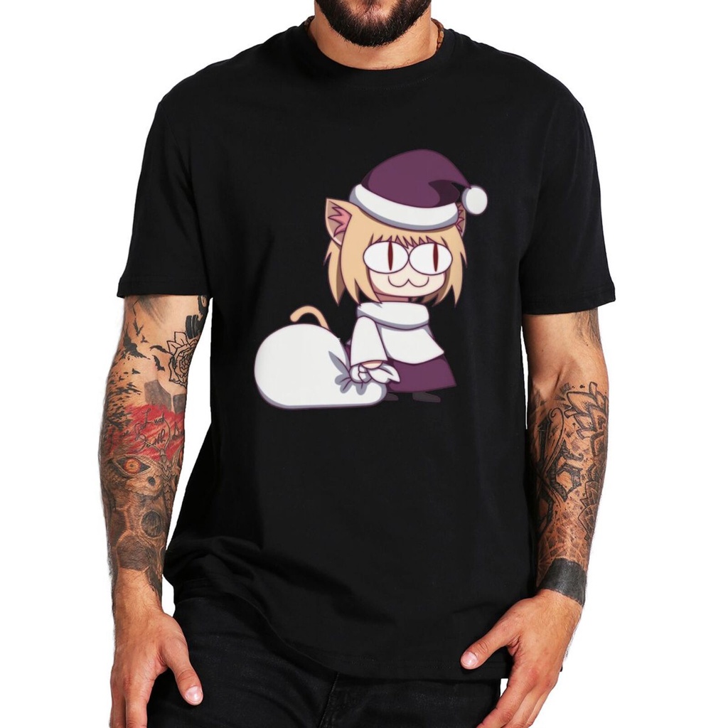 เสื้อยืดลําลอง แขนสั้น พิมพ์ลายอนิเมะ Neco Arc Funny Meme Tsukihime ...