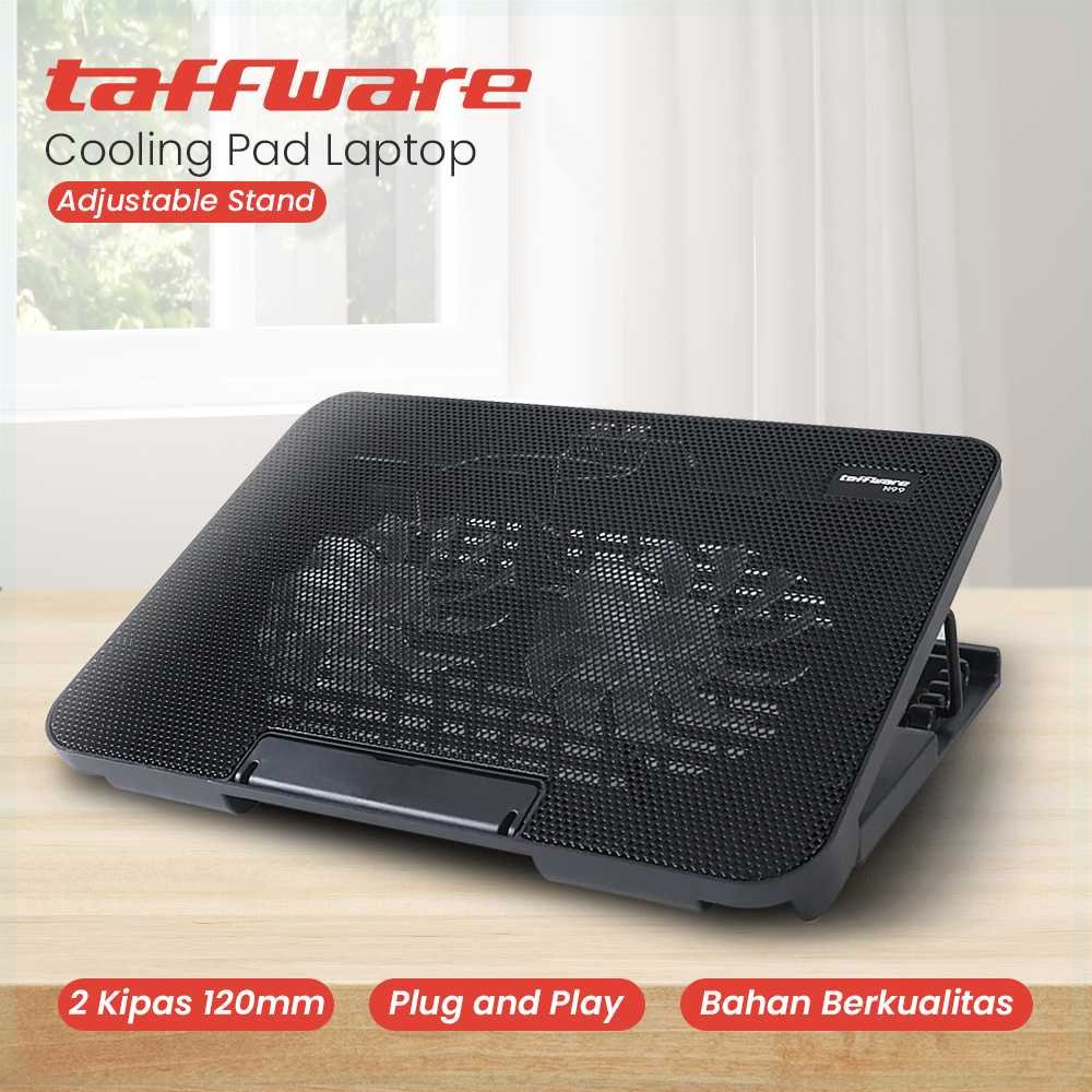 Taffia Cooling Pad ขาตั้งแล็ปท็อป 2 พัดลม 120 มม. 17 นิ้ว - N99 ...