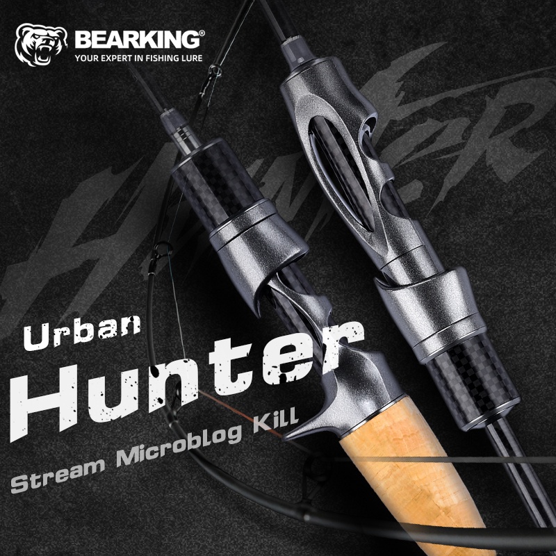 Bearking คันเบ็ดตกปลาคาร์บอน น้ําหนักเบา 1.68 1.93 UL L | Shopee Thailand